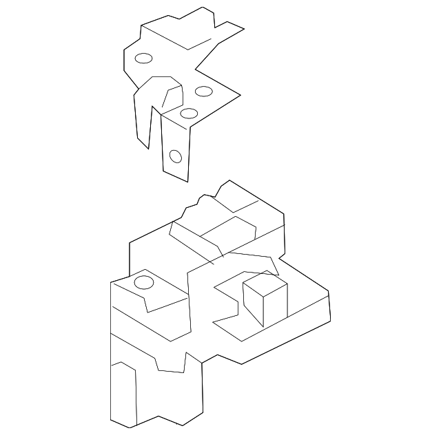 Genuine OEM Ford Part - Battery Cable Terminal End DA8Z-14526-A ...