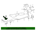 58151-06010 - Heat Shield - 2018-2021 Toyota | OEM Genuine Toyota Parts