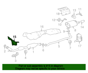 58151-06010 - Heat Shield - 2018-2021 Toyota | OEM Genuine Toyota Parts