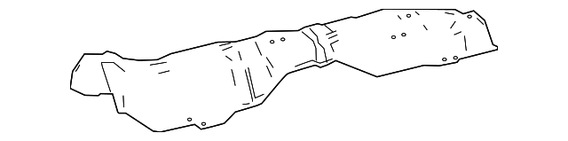 2018-2025 Toyota Camry Heat Shield 58152-06161 | Toyota Parts Center