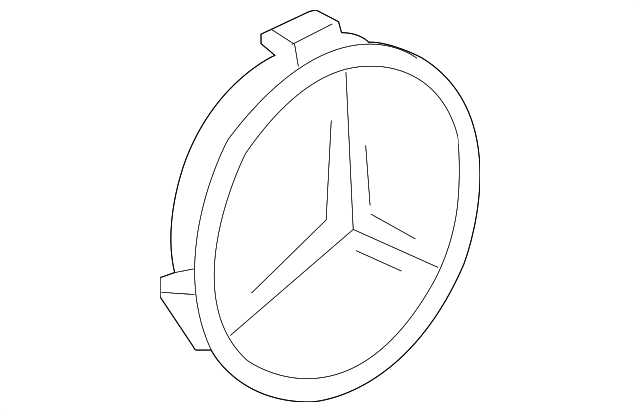 6-6-47-0200 - Hub Cap / Wheel Hub - Raised Star - Black - 2011-2023 ...