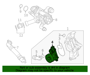 11-51-8-482-251 - Water pump 2019-2024 BMW | AutoNation Parts