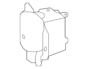 58321-0E030 - Rear Body Panel Mount Bracket - 2014-2019 Toyota ...