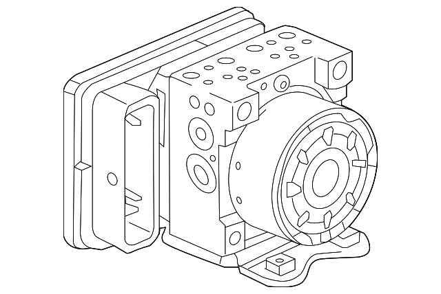 2019 Honda Civic ABS Hydraulic Assembly 57100-TGG-C70 | Genuine Honda Parts