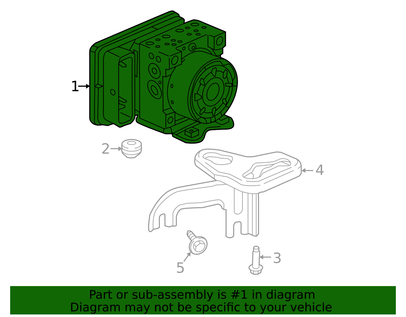 57100-TBG-B14 - Modulator Assembly Vsa (Rewritable) - 2019 2020 Honda ...