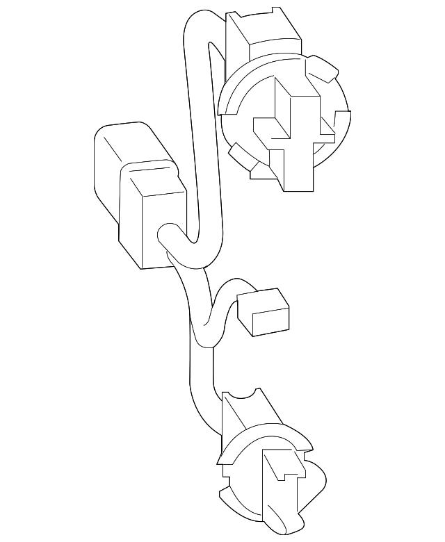 2014-2024 Toyota 4Runner Tail Light Socket (Left, Right, Rear) 81555 ...