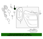 90179-05102 - Tail Lamp Nut - 2017-2022 Toyota | Sparks Parts