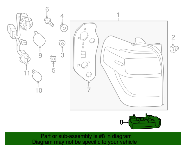 52562-35040 - Upper Retainer 2010-2024 Toyota 4Runner | Group 1 Auto Parts