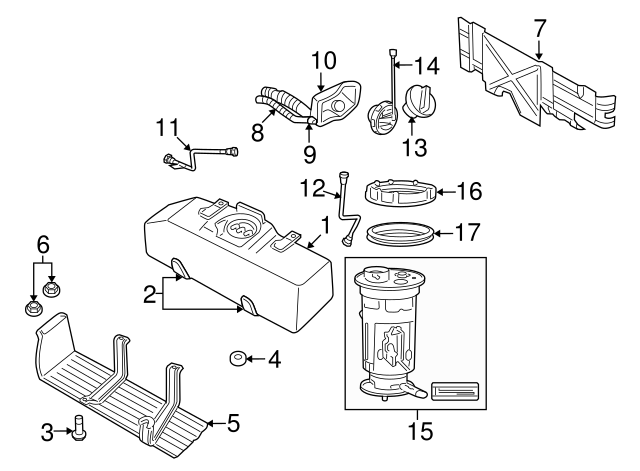 2008-2011 Ram Dakota Vapor Hose 52013196AA | TascaParts.com