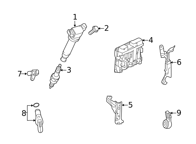 89661-08701 - Ecm - 2022 Toyota Sienna | OEM Genuine Toyota Parts