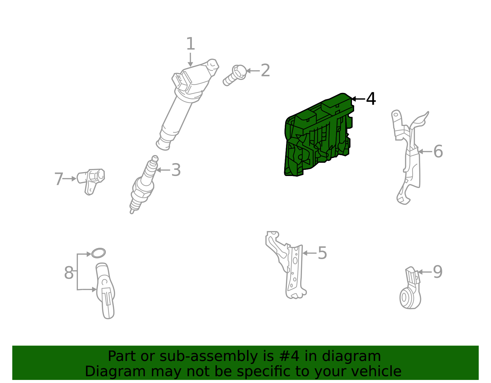 2022-2024 Toyota Sienna Engine Control Module (ECM) 89661-08700 ...
