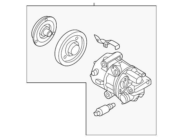 97701-AA250 - Compressor Assembly 2021-2023 Hyundai Elantra | Group 1 ...