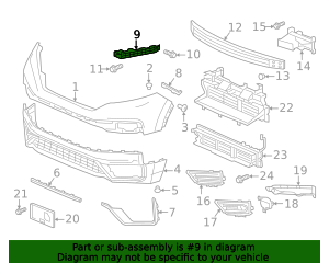 2017-2022 Honda CR-V Upper Support 71190-TLA-A00 | Honda Factory Parts