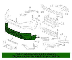 71102-TLJ-A50 - Lower Cover 2020-2022 Honda CR-V | Honda Parts Online