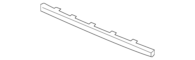71112-TLA-A70 - 2020-2022 Honda CR-V - Molding Assembly Front Bumper ...