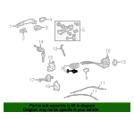 1991-2025 Toyota Handle, Inside Cushion 90080-54005 | Toyota OEM Parts ...