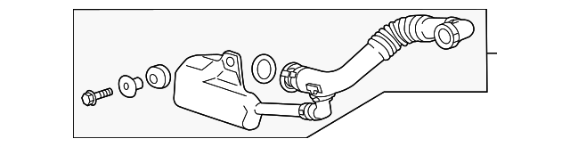 2013-2016 Cadillac ATS Air Cleaner Outlet Duct 22958768 GM ...