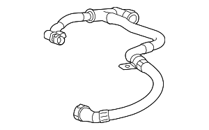 12633792 - Positive Crankcase Ventilation (PCV) Tube 2013-2016 Cadillac ...