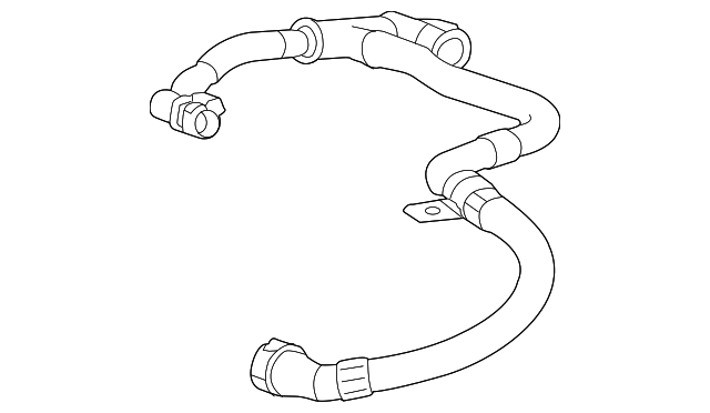 12633792 - Positive Crankcase Ventilation (PCV) Tube 2013-2016 Cadillac ...