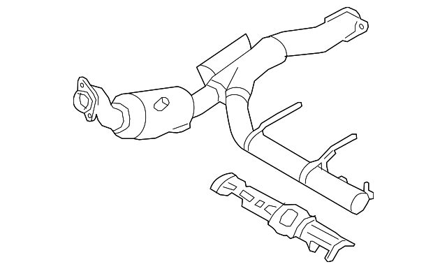 JL3Z-5E212-H - Catalytic Converter 2018-2020 Ford F-150 | Ford Parts Direct