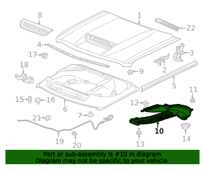 2017-2019 Chevrolet Front Intake Air Duct 84167146 GM | GMPartsDirect.com