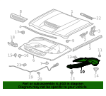 2017-2019 Chevrolet Front Intake Air Duct 84167146 GM | GMPartsDirect.com