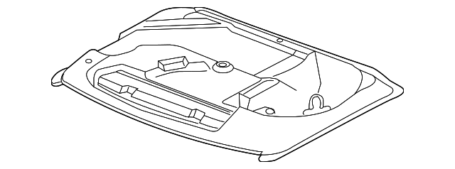 2017-2019 Chevrolet Hood Insulator 84101781 GM | GMPartsDirect.com