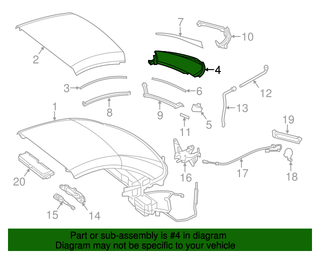 231-790-10-19-9197 - Body B-Pillar 2013-2020 Mercedes-Benz ...