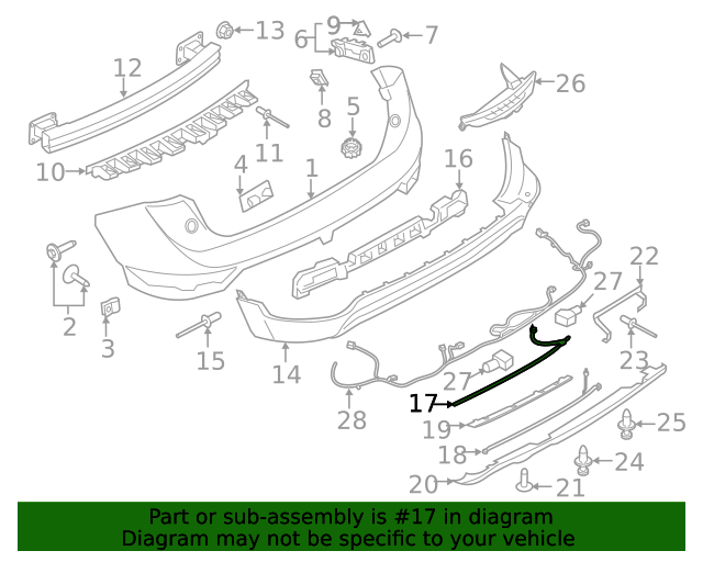 2015-2019 Lincoln MKC Sensor Assembly EJ7Z-14F680-A | OEM Parts Online