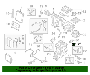 2015-2025 Volkswagen Adjust Motor 5WA-907-511-B | VW Parts Center