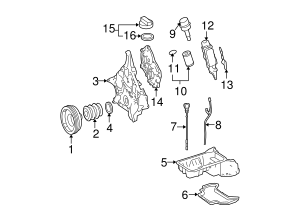 273-010-11-72-64 - Engine Oil Dipstick 2007-2009 Mercedes-Benz E 550 ...