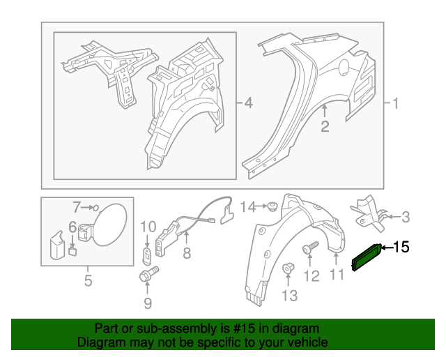 97510-3V000 - Pressure Vent 2012-2016 Kia | Kia.Parts Store