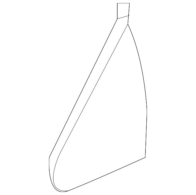 86190-H8000 - Upper Molding 2018-2021 Kia Rio | Kia.Parts Store