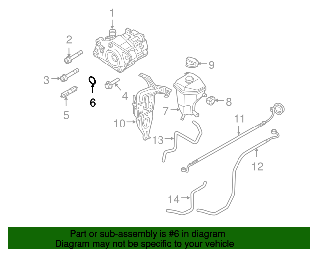 WHT-000-417-A - Seal 2007-2015 Audi | Audi OEM Parts