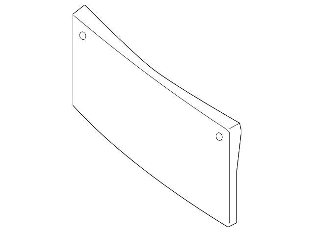 223-880-16-02 - License Bracket 2021-2023 Mercedes-Benz | Mercedes-Benz ...