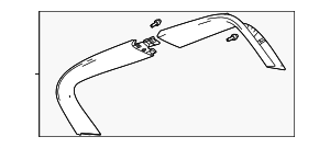 2021-2023 Buick Envision Upper Gate Trim 85123732 GM | GMPartsDirect.com