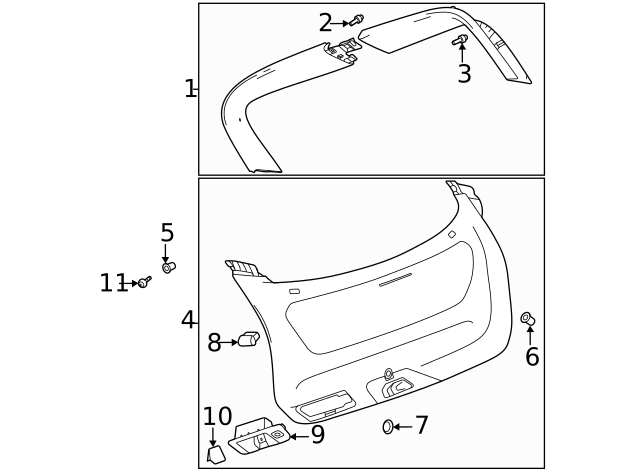 85123732 - Panel 2021-2023 Buick Envision | AutoNationParts.com