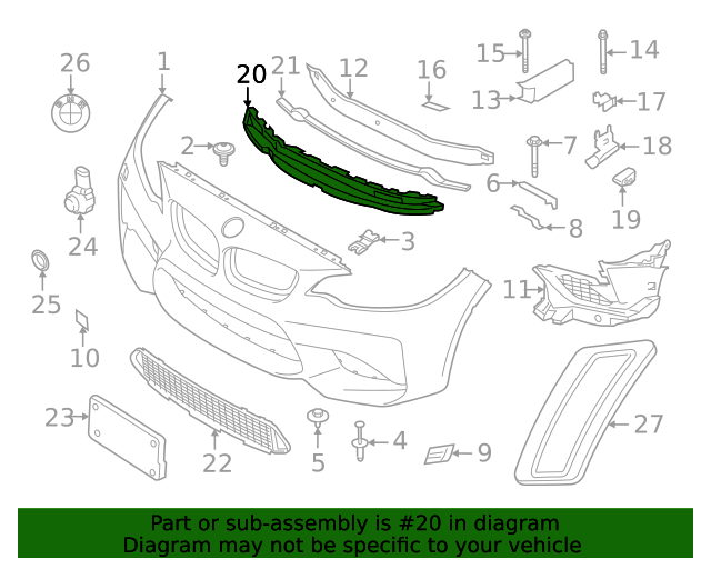 Genuine BMW 51-11-8-062-180 | Absorber | FREE Shipping on Most Orders ...