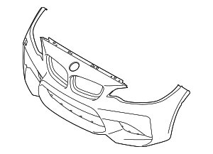 2016-2018 BMW M2 Bumper Cover 51-11-8-068-533 | BMWPartsDirect.com