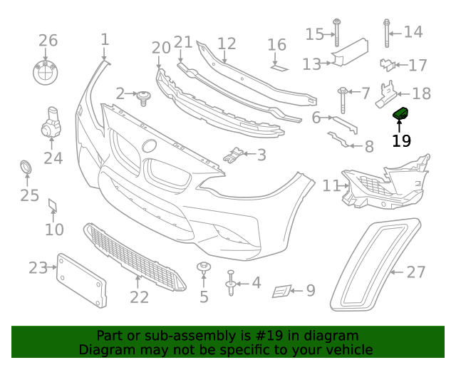 Genuine BMW 51-11-8-056-491 | Damper | FREE Shipping on Most Orders ...