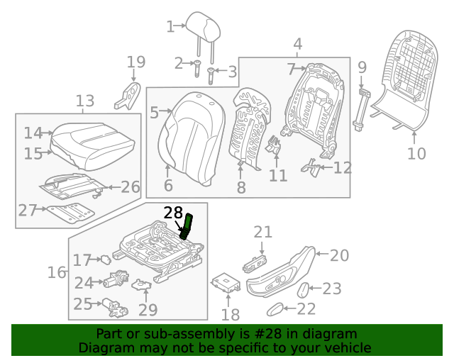 2019-2020 Kia Optima Lower Duct 88561-C1000 | NewAutoParts.com