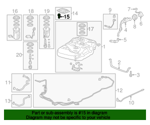 91601-TA0-003 - Access Cover Clip 2011-2024 Honda Odyssey | Honda Parts ...