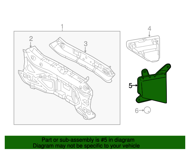 2014-2024 Mitsubishi Cover 7835A032 | Mitsubishi Parts Warehouse ...