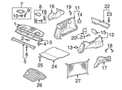 2004 honda accord interior parts store