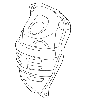 18120-RW0-A00 - Heat Shield 2012-2015 Honda Civic | Honda Parts Online