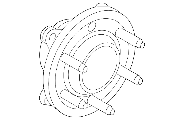 2015-2017 Ford Hub Assembly FL1Z-1109-B | TascaParts.com