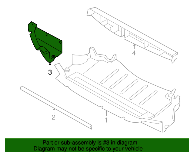 51-75-7-896-419 - Side Cover - 2008-2013 BMW M3 | BMWPartsHub