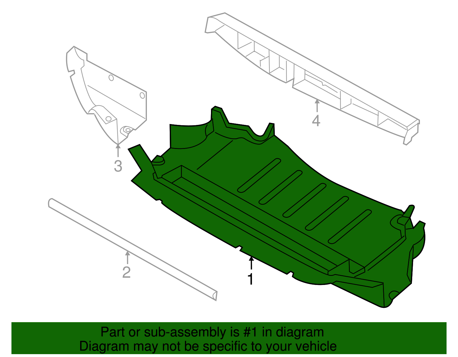 51757899820 - 2008-2013 BMW M3 Under Cover (51-75-7-899-820) | BMW of ...
