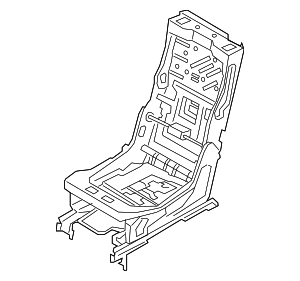 L1MZ-99613A10-C - Frame Assembly 2020-2024 Lincoln Aviator | Ford Parts ...