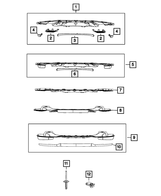 2020-2022 Dodge Charger Front Belly Pan 68499018AB | My Mopar Parts